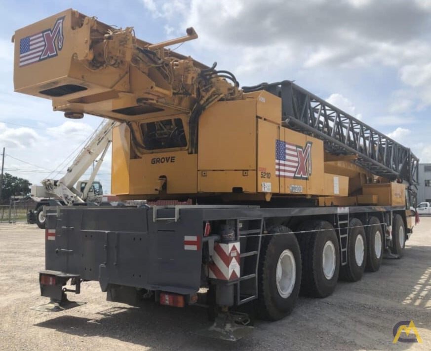 Grove GMK5210 210-ton All Terrain Crane For Sale Hoists & Material ...