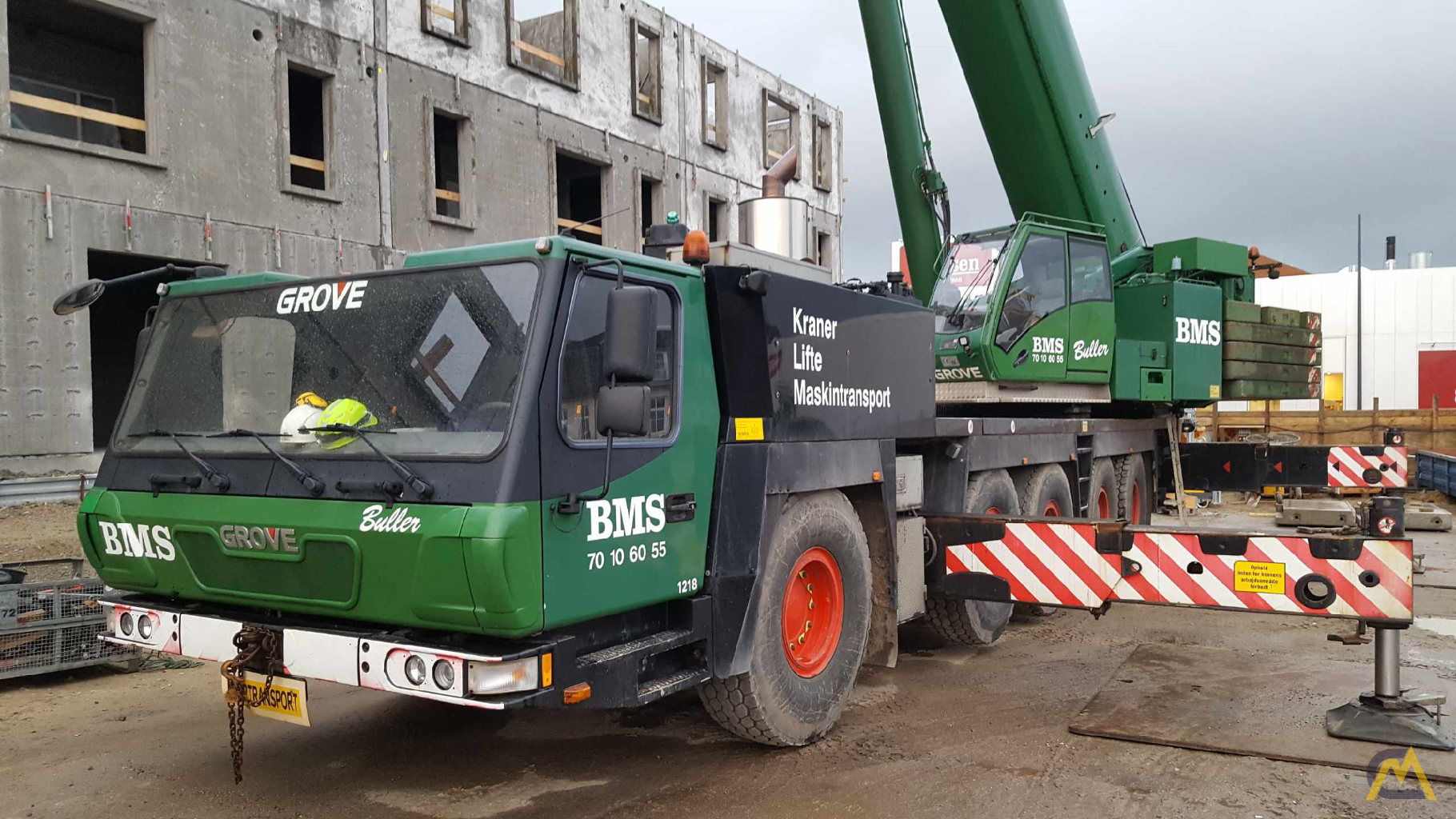 Grove GMK5220 220-ton All Terrain Crane For Sale Hoists & Material ...