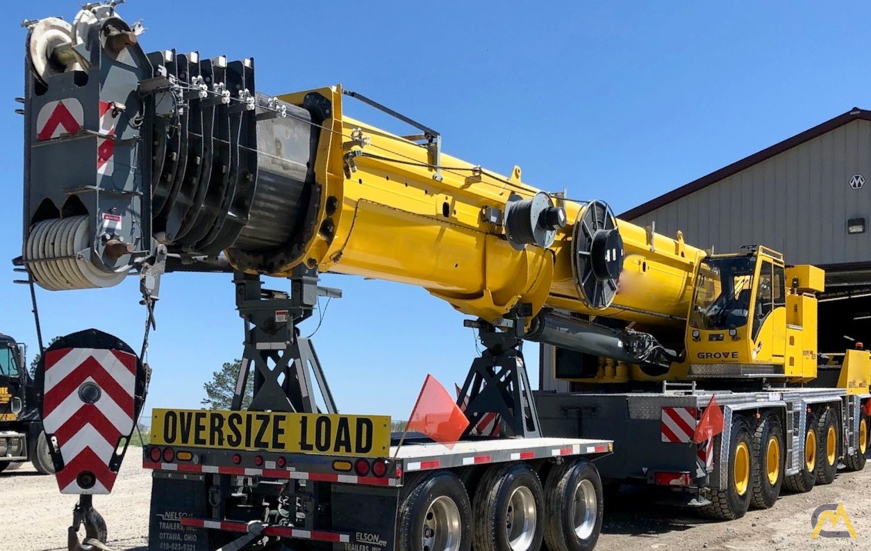 Grove GMK5225 225-Ton All Terrain Crane For Sale Hoists & Material ...