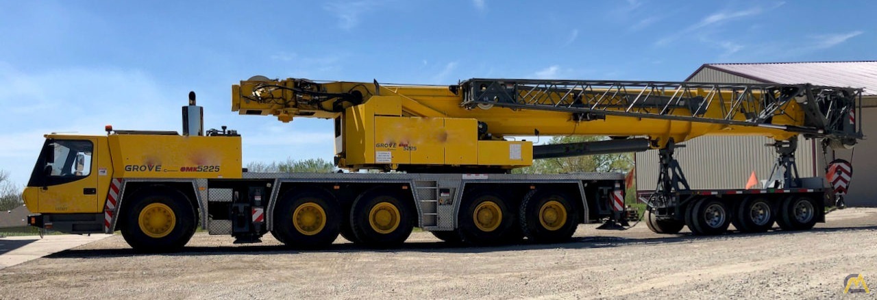 Grove GMK5225 225-Ton All Terrain Crane For Sale Hoists & Material ...