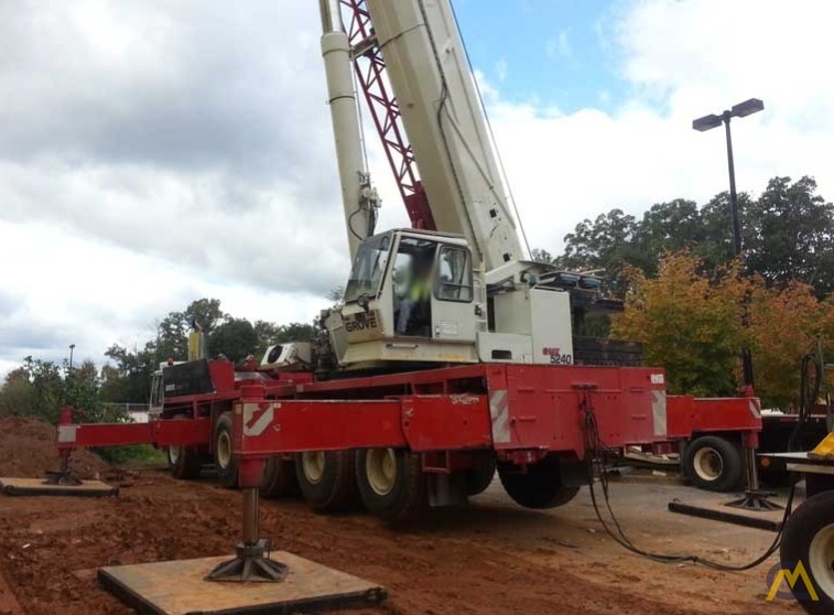 Grove GMK5240 240-Ton All Terrain Crane For Sale Hoists & Material ...