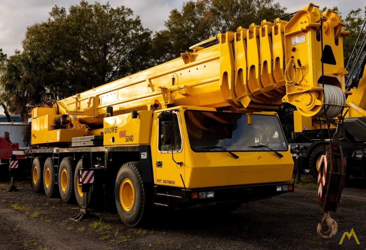 Grove GMK5240 All Terrain Crane For Sale Hoists & Material Handlers ...