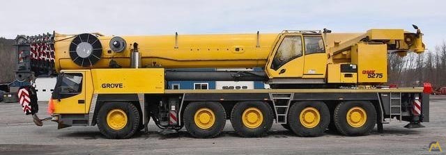 Grove GMK5275 275-ton All Terrain Mobile Crane For Sale Hoists ...