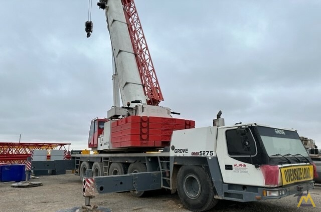 Grove GMK5275 275-Ton All Terrain Mobile Crane For Sale Hoists & Material Handlers 12815 CraneMarket