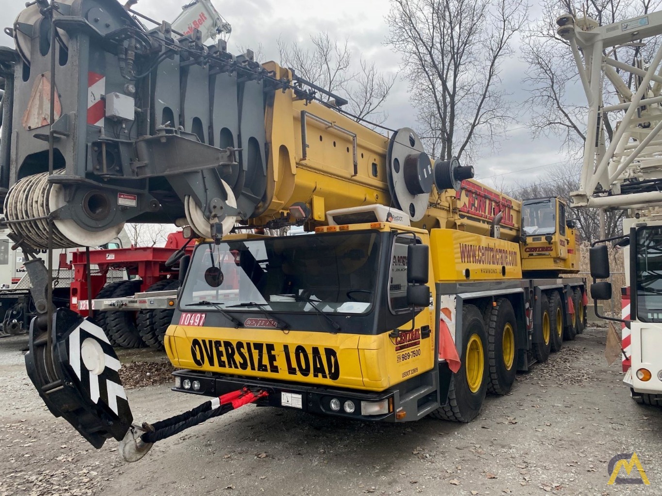 Grove GMK6250L 250-Ton All Terrain Crane For Sale Hoists & Material ...