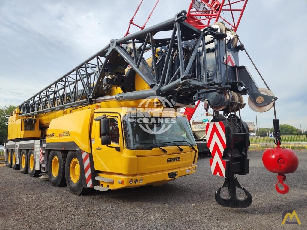 SOLD Grove GMK6300L 350-ton All Terrain Crane For Sale Hoists & Material Handlers 6992 CraneMarket
