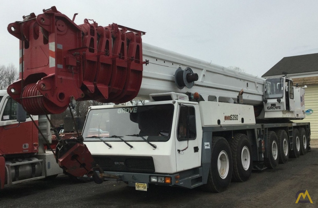 Grove GMK6350 350-Ton All Terrain Crane For Sale & Material Handlers ...