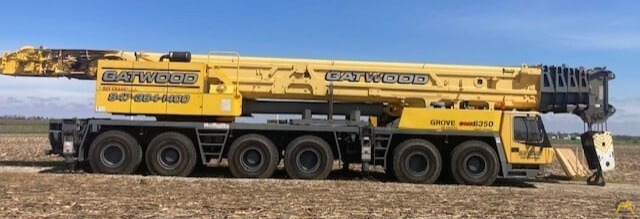 Grove GMK6350 All Terrain Mobile Crane For Sale Hoists & Material ...