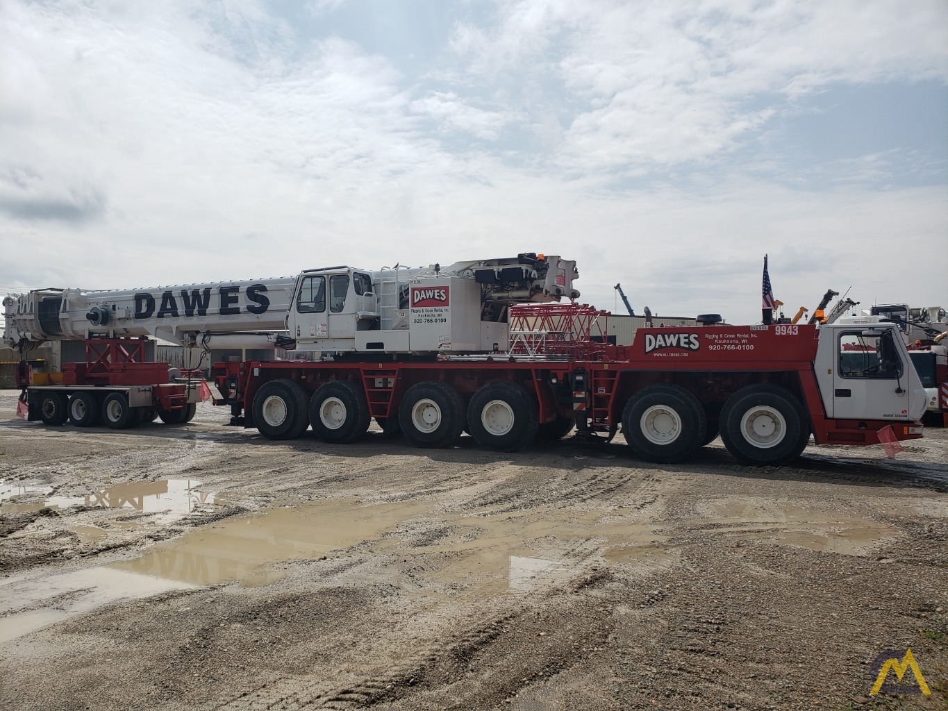 Grove GMK6350 350-Ton All Terrain Crane For Sale Hoists & Material ...