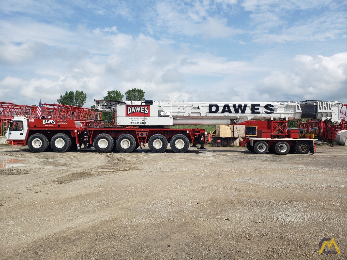 Grove GMK6350 350-Ton All Terrain Crane For Sale Hoists & Material ...