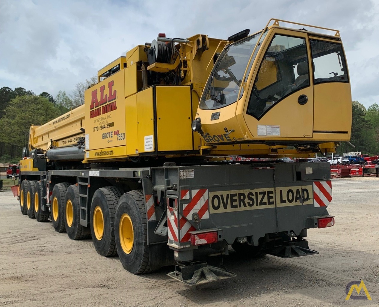 Grove GMK7550 All Terrain Mobile Crane For Sale or Rent Hoists ...