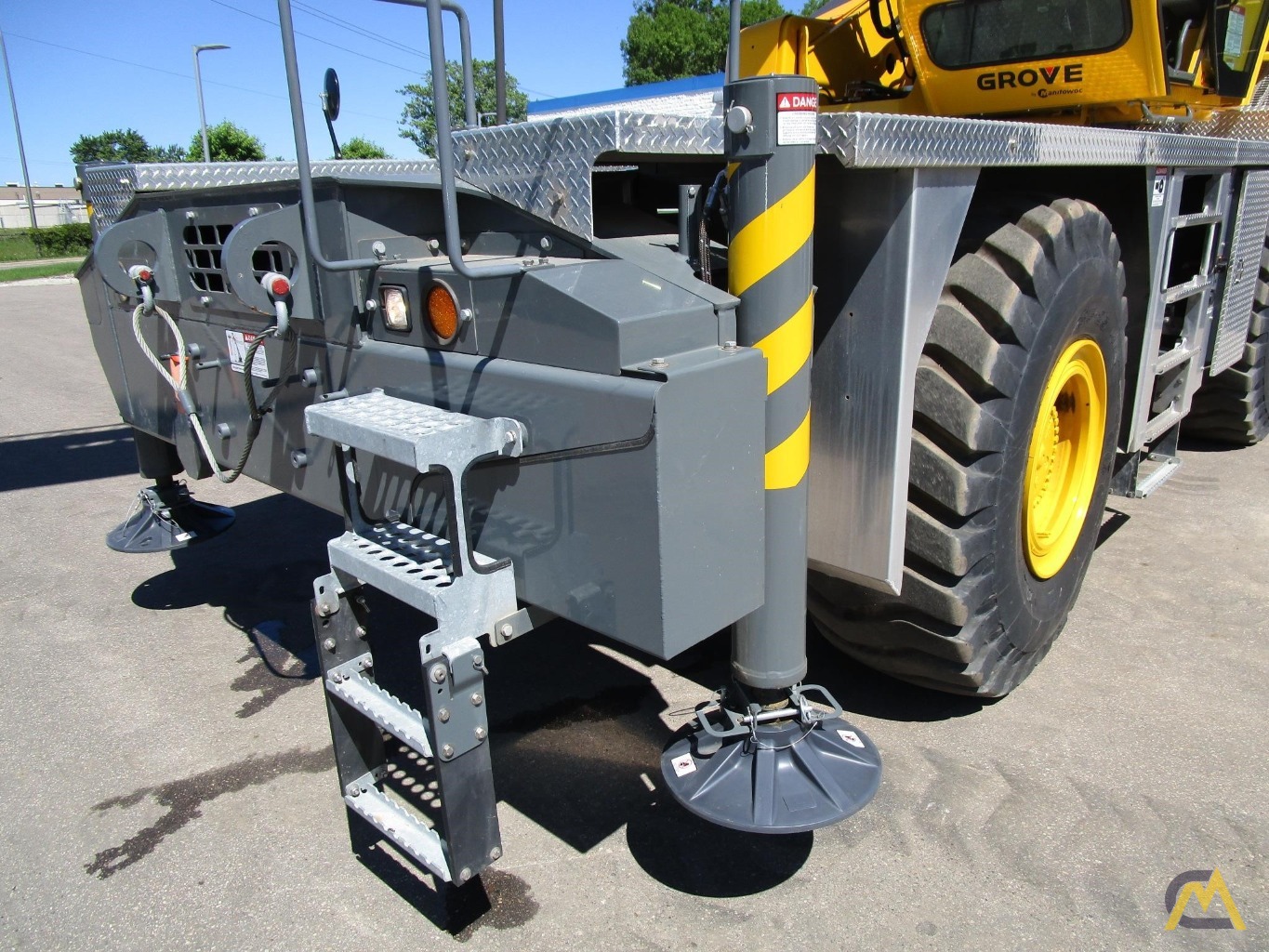 Grove GRT650/GRT655 50-Ton Rough Terrain Crane For Sale Hoists ...