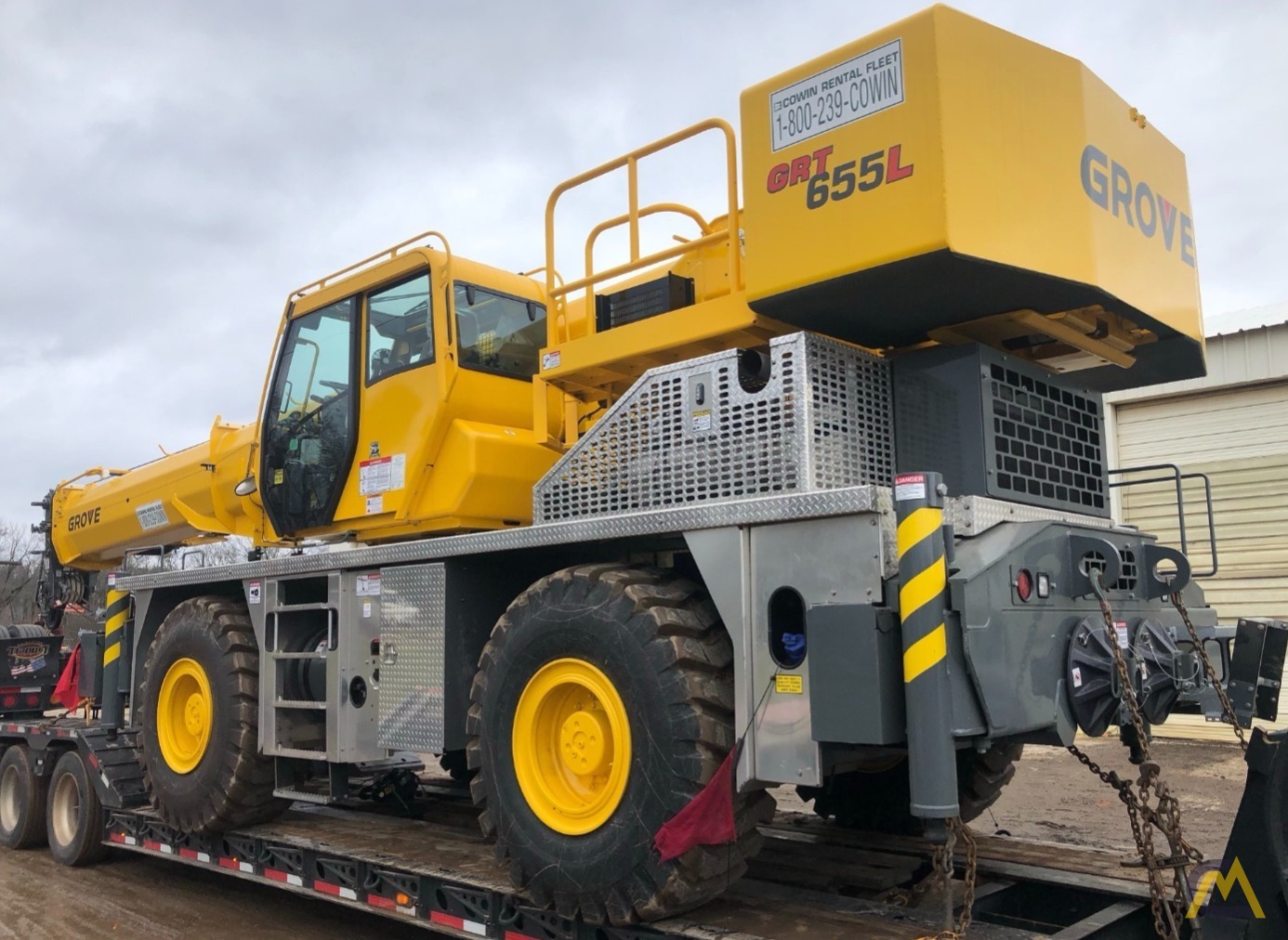 Grove GRT655L Rough Terrain Crane For Sale Hoists & Material Handlers ...