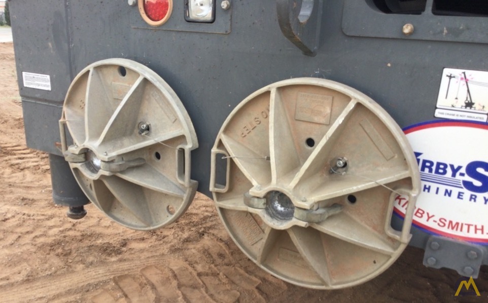 Grove GRT8100 100-ton Rough Terrain Crane For Sale Hoists & Material ...