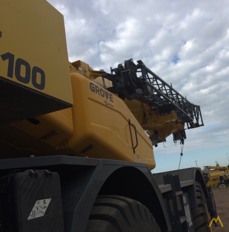 Grove GRT8100 100-ton Rough Terrain Crane For Sale Hoists & Material Handlers 31097 CraneMarket