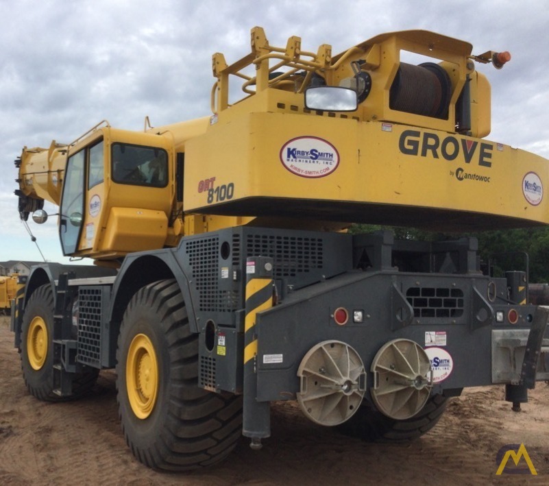 Grove GRT8100 100-ton Rough Terrain Crane For Sale Hoists & Material Handlers 31097 CraneMarket
