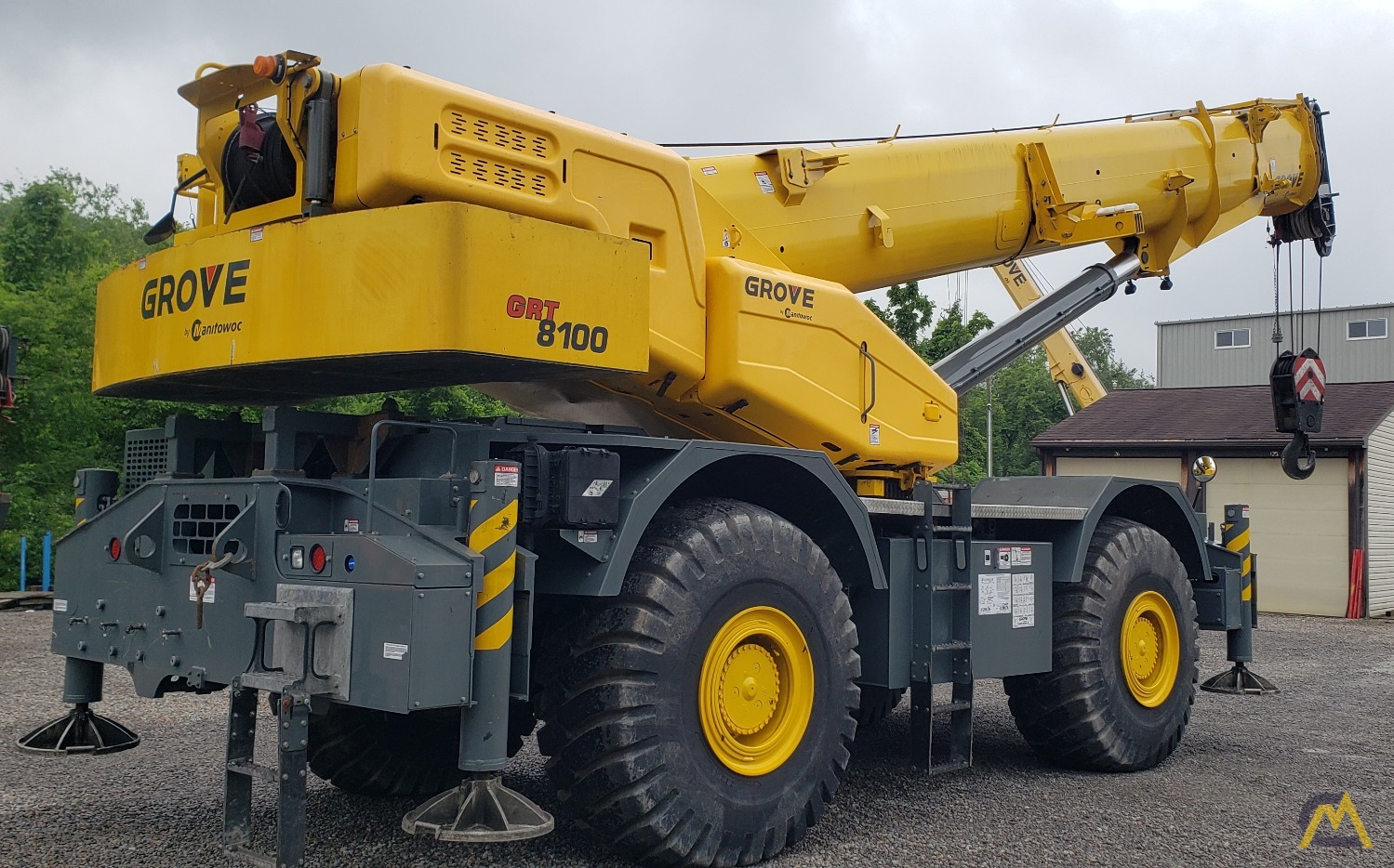Grove GRT8100 Rough Terrain Crane For Sale or Rent Hoists & Material Handlers 28870 CraneMarket