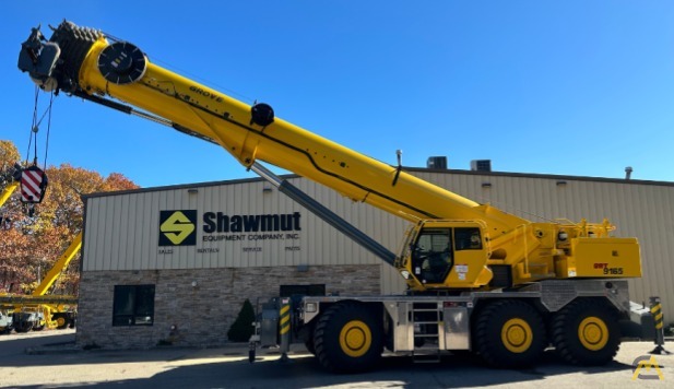 Grove GRT9165 Rough Terrain Crane For Sale or Rent Hoists & Material ...