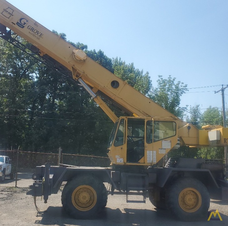 Grove RT400 20-ton Rough Terrain Crane For Sale Hoists & Material ...