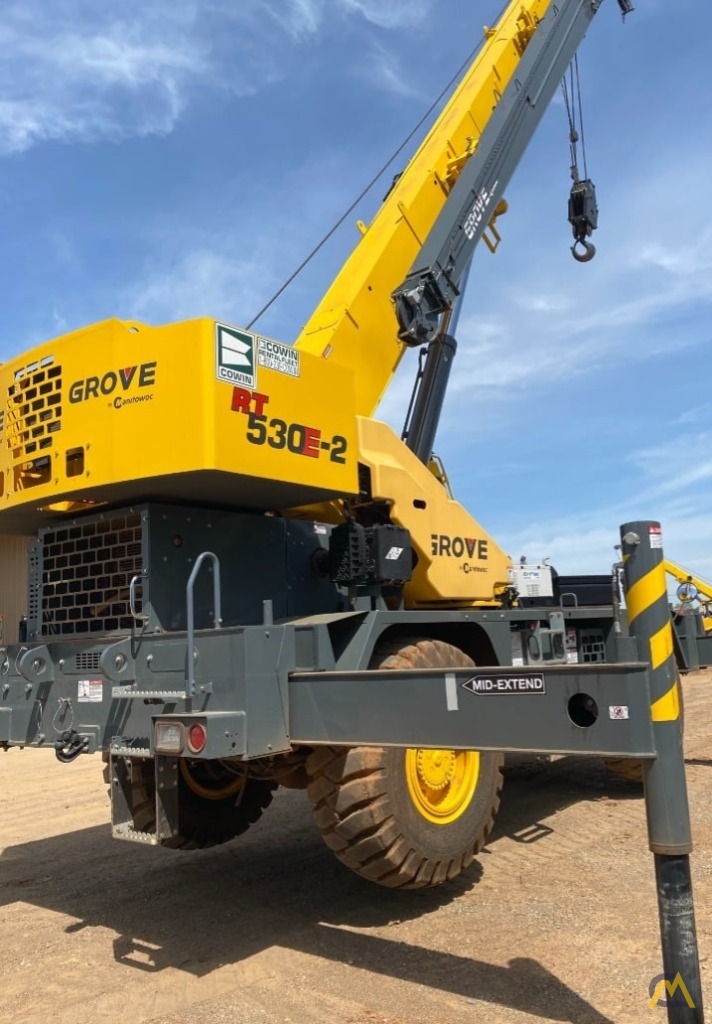 Grove RT530E-2 Rough Terrain Crane For Sale Hoists & Material Handlers ...