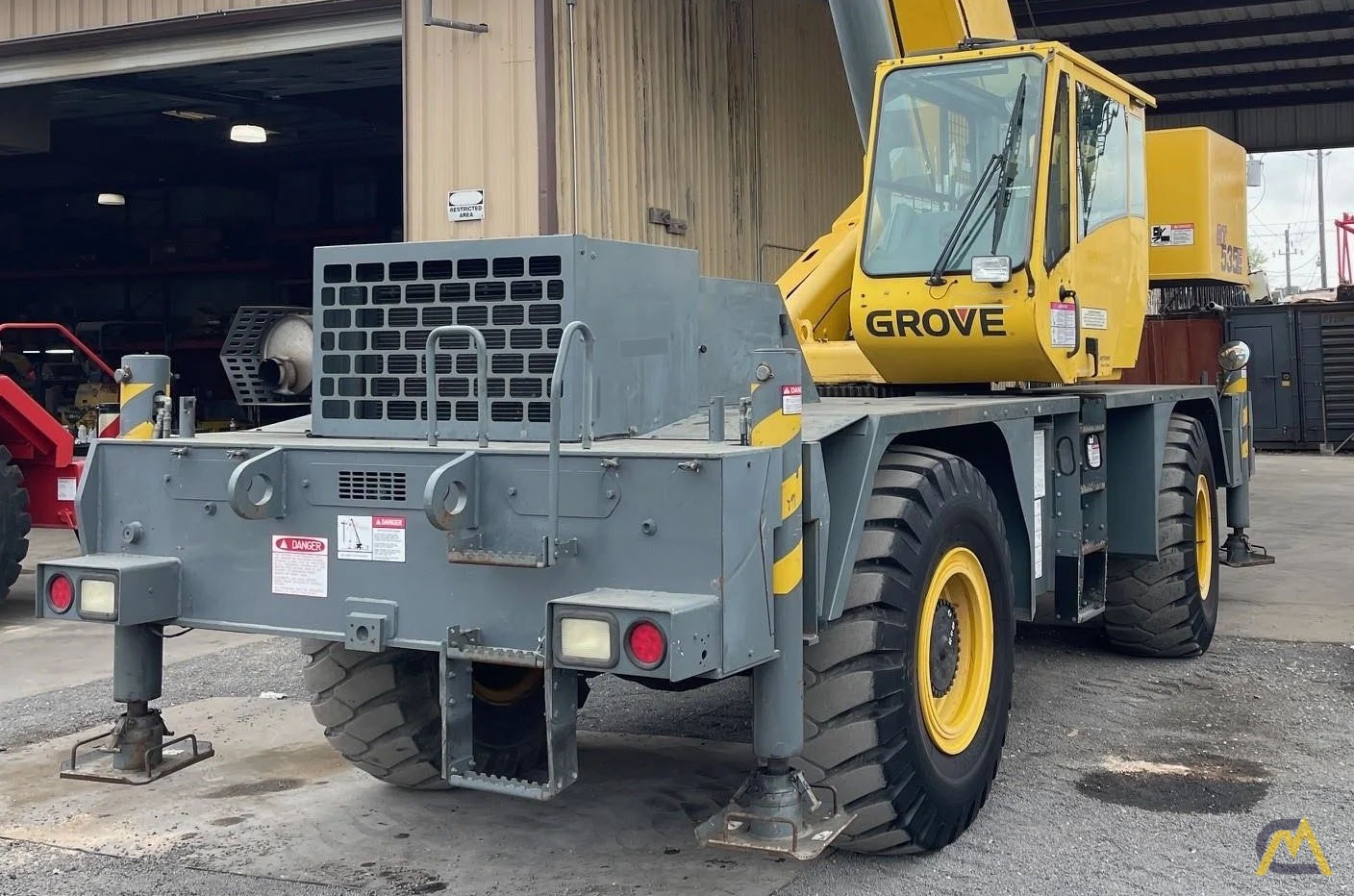 Grove RT535E Rough Terrain Crane For Sale Hoists & Material Handlers ...