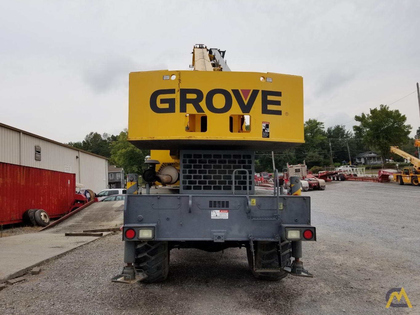 Grove RT535E2 35-Ton Rough Terrain Crane For Sale Hoists & Material ...