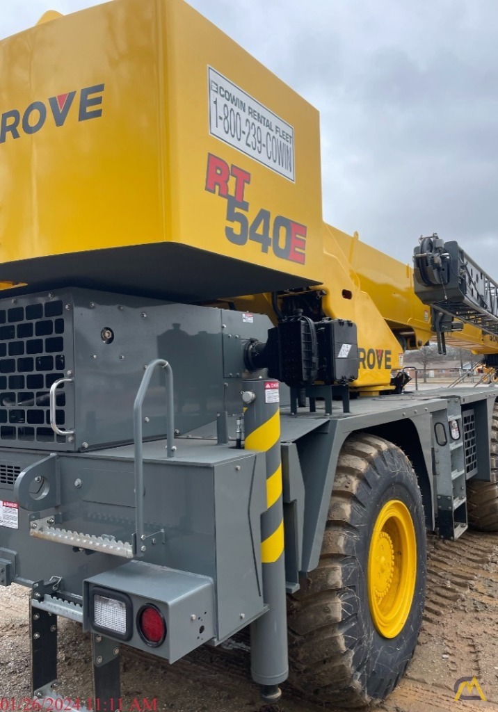 Grove RT540E Rough Terrain Crane For Sale Hoists & Material Handlers ...