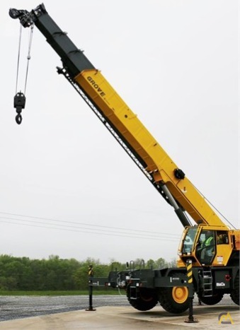 Grove RT540E 40-Ton Rough Terrain Crane For Sale Hoists & Material ...