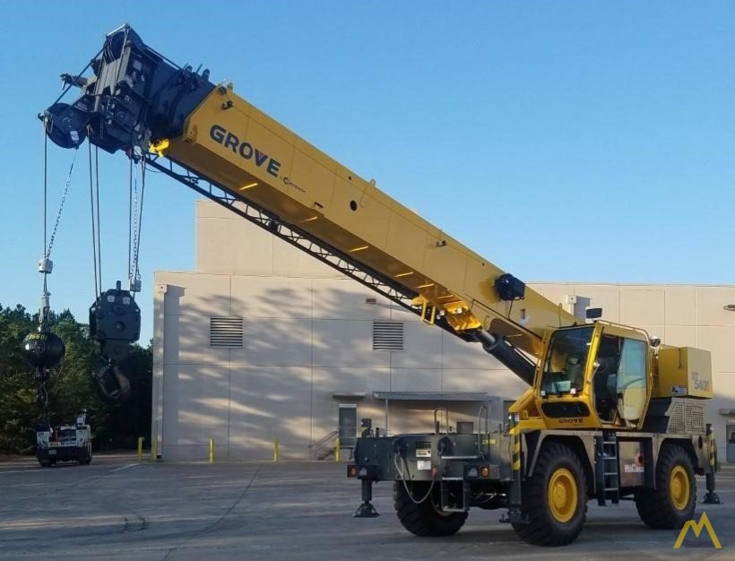 Grove RT540E 40-Ton Rough Terrain Crane For Sale Hoists & Material ...