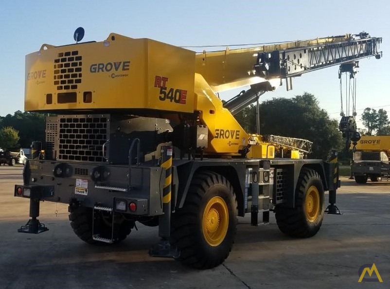 Grove RT540E 40-Ton Rough Terrain Crane For Sale Hoists & Material ...