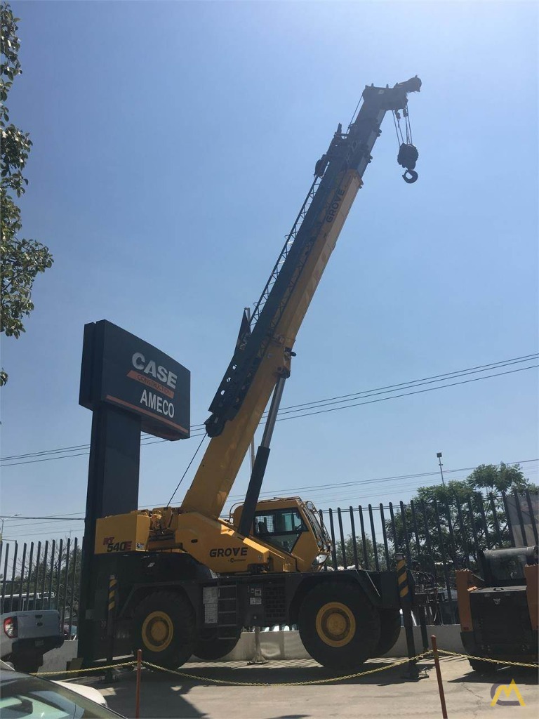 Grove RT540E 40-ton Rough Terrain crane For Sale Cranes Hoists ...