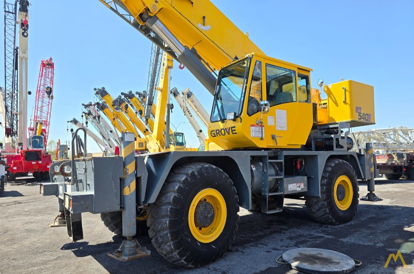 Grove RT540E Rough Terrain Crane For Sale Hoists & Material Handlers ...
