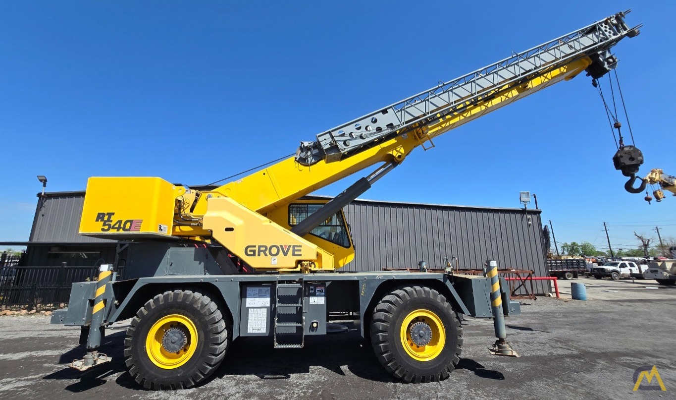 Grove RT540E Rough Terrain Crane For Sale Hoists & Material Handlers ...