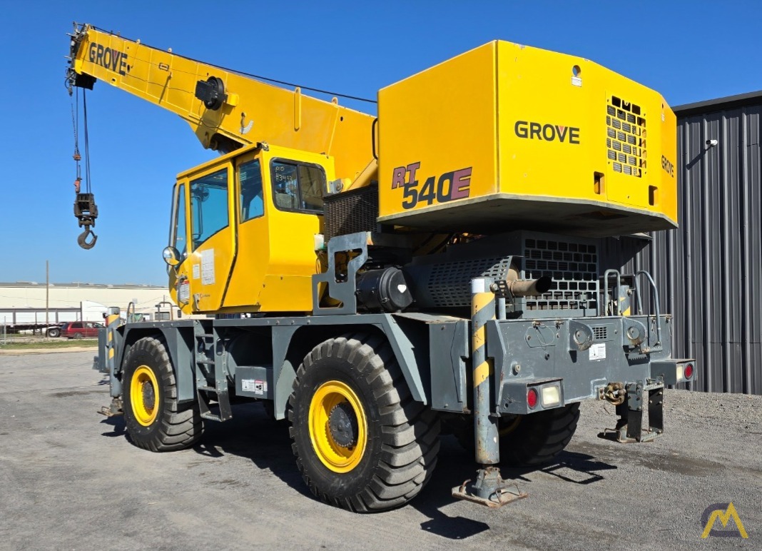 Grove RT540E Rough Terrain Crane For Sale Hoists & Material Handlers ...