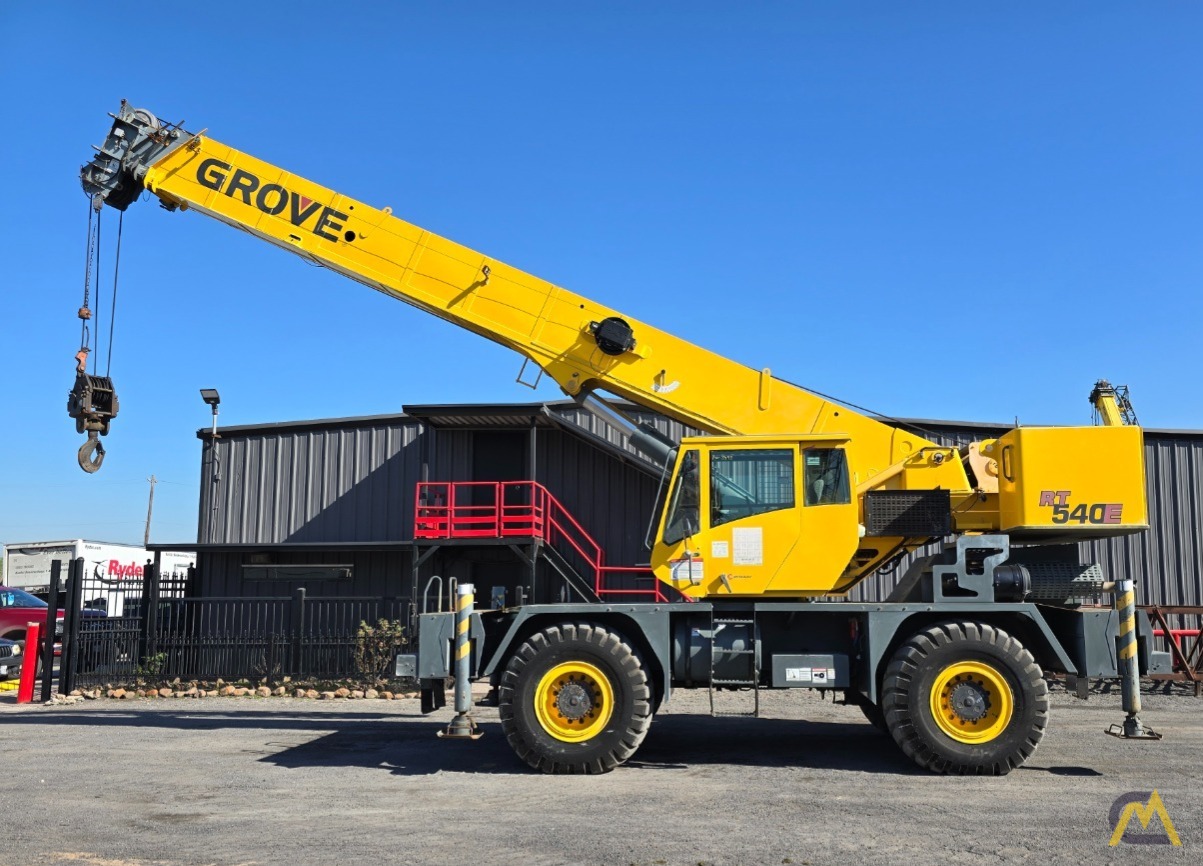Grove RT540E Rough Terrain Crane For Sale Hoists & Material Handlers ...