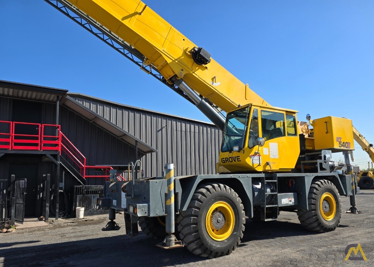 Grove RT540E Rough Terrain Crane For Sale Hoists & Material Handlers ...