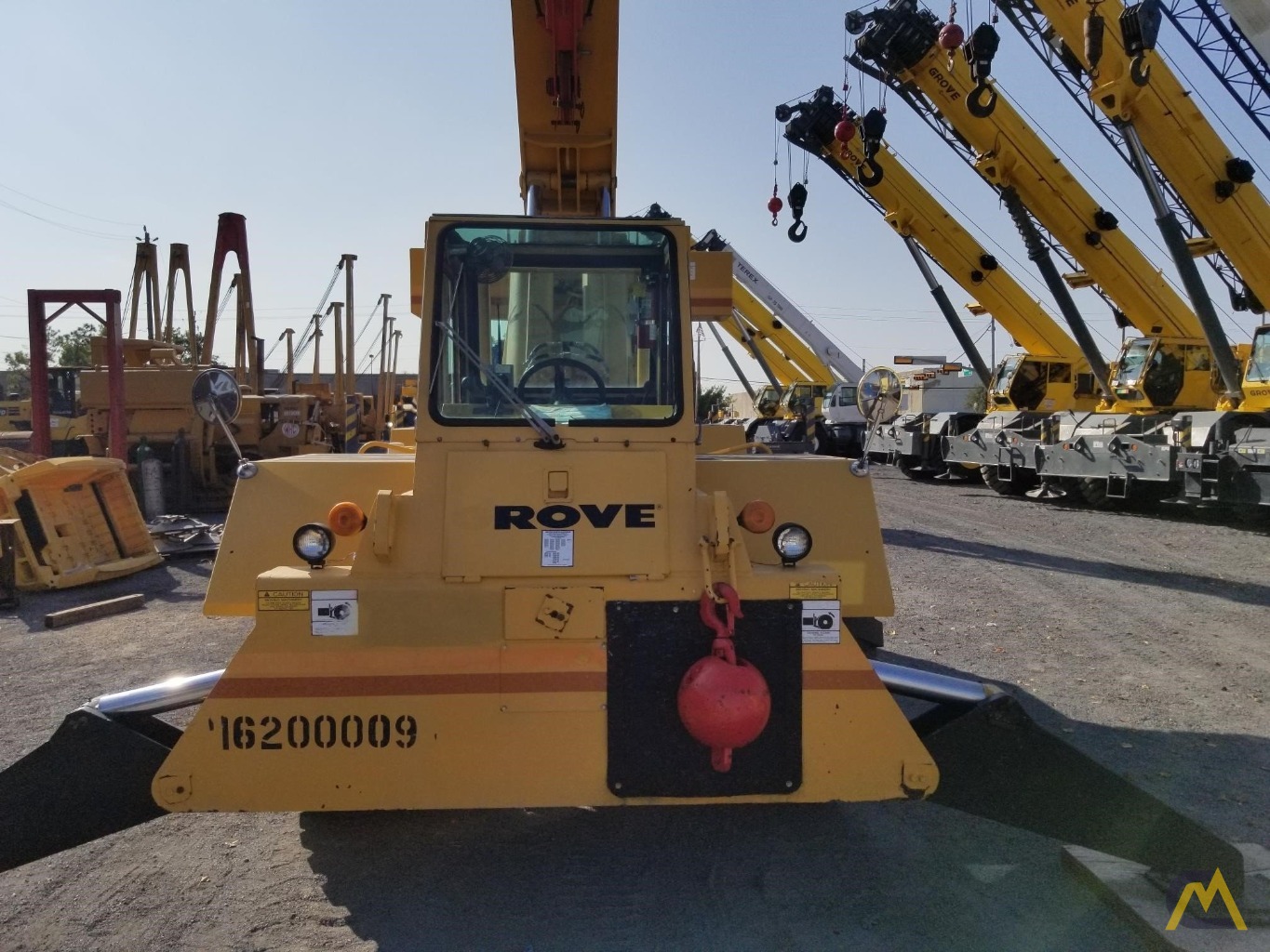 Grove RT58D 20-ton Down Cab Rough Terrain Crane For Sale Hoists ...