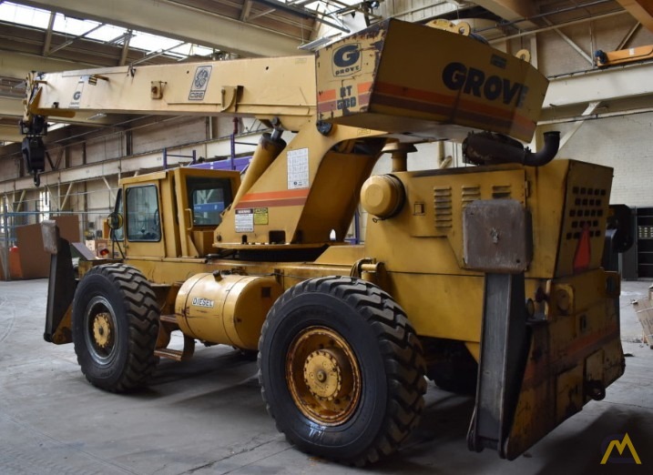 Grove RT58D 20-Ton Down Cab Rough Terrain Crane For Sale (Auction ...
