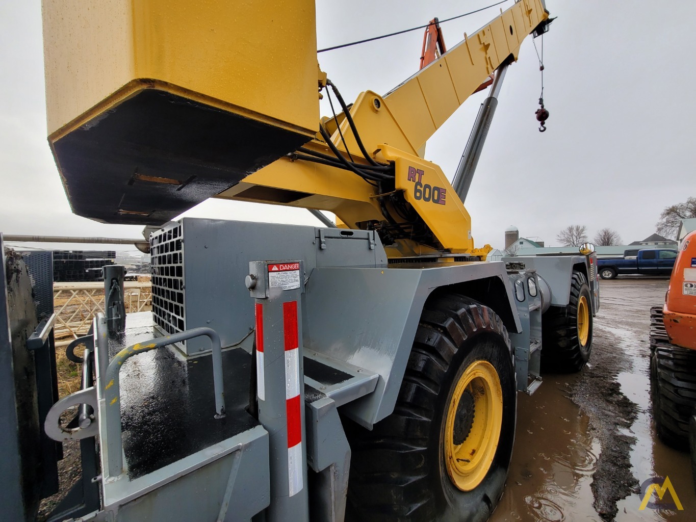 Grove RT600E 50-Ton Rough Terrain Crane For Sale or Rent Hoists ...