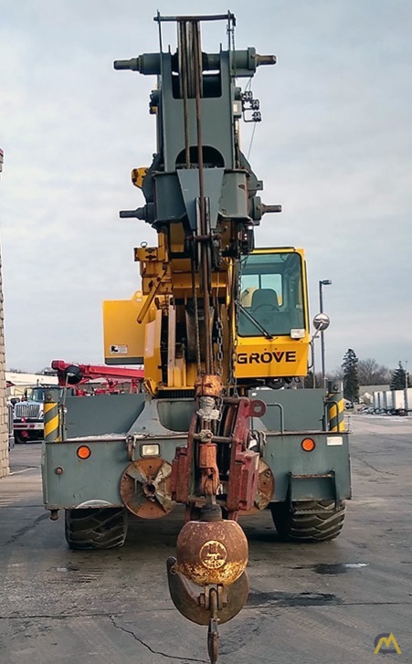 Grove RT600E 50-Ton Rough Terrain Crane For Sale Hoists & Material ...