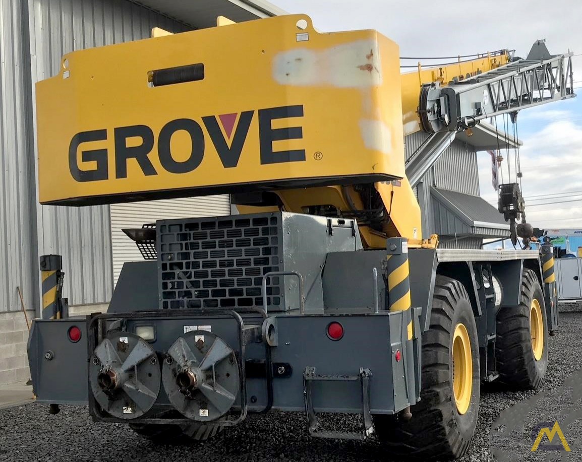 Grove RT600E 50-ton Rough Terrain Crane For Sale (Auction) Hoists ...