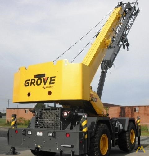 Grove RT600E / RT650E 50-Ton Rough Terrain Crane For Sale Hoists ...