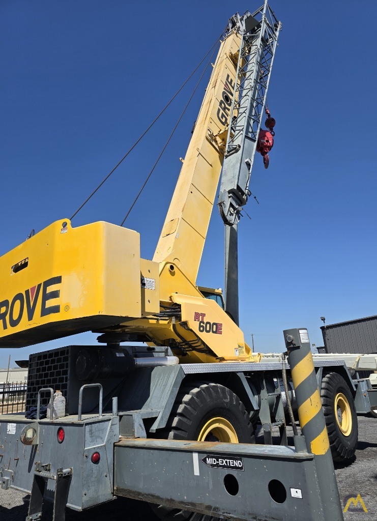 Grove RT600E Rough Terrain Crane For Sale Hoists & Material Handlers ...