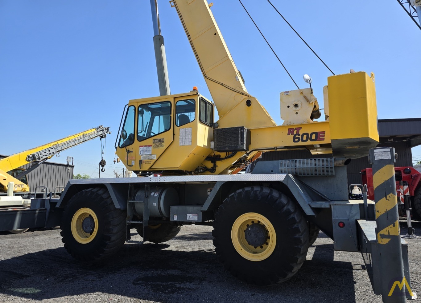 Grove RT600E Rough Terrain Crane For Sale Hoists & Material Handlers ...