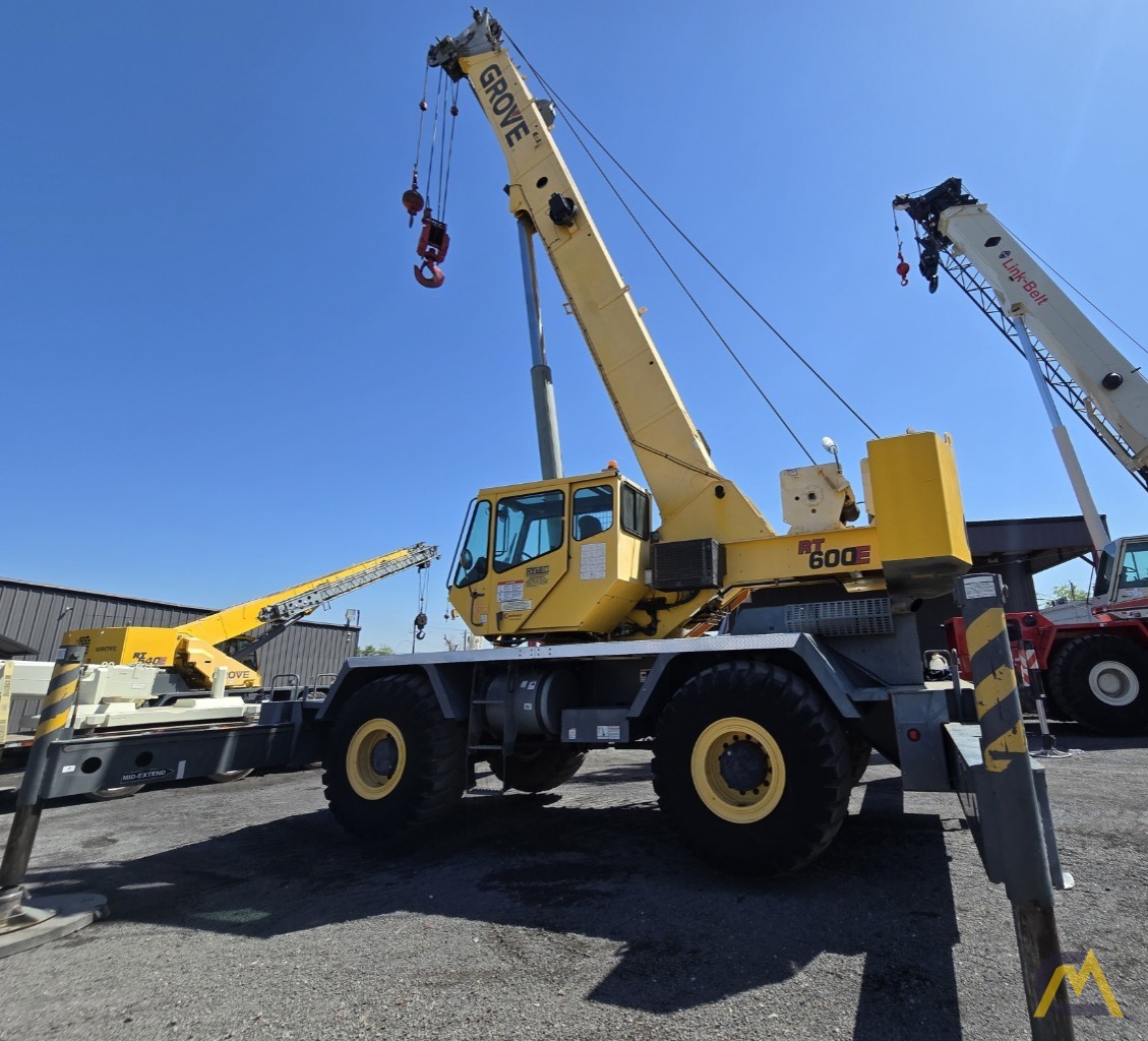 Grove RT600E Rough Terrain Crane For Sale Hoists & Material Handlers ...