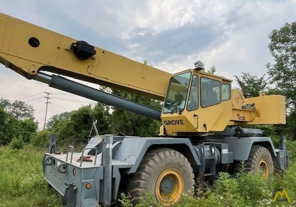 Grove RT600E Rough Terrain Crane Parts Machine For Sale Hoists ...