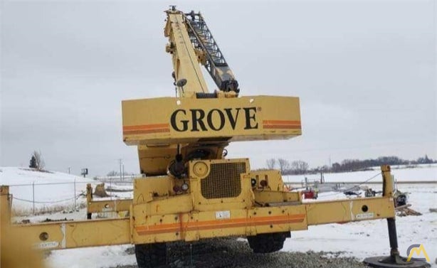 Grove RT635C 35-ton Rough Terrain Crane For Sale Hoists & Material ...
