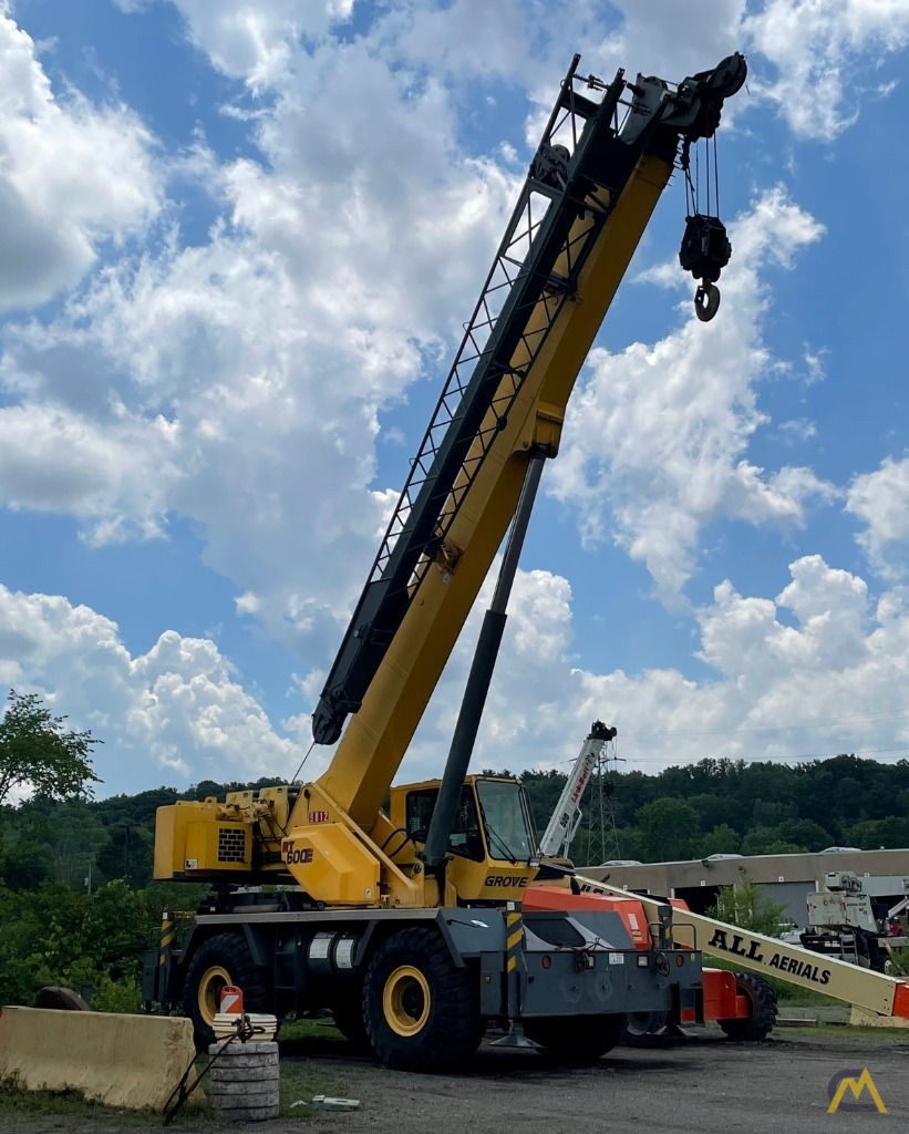 Grove RT650E 50-Ton Rough Terrain Crane For Sale Hoists & Material ...