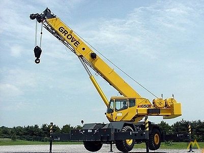 Grove RT650E 50-Ton Rough Terrain Crane For Sale Hoists & Material ...
