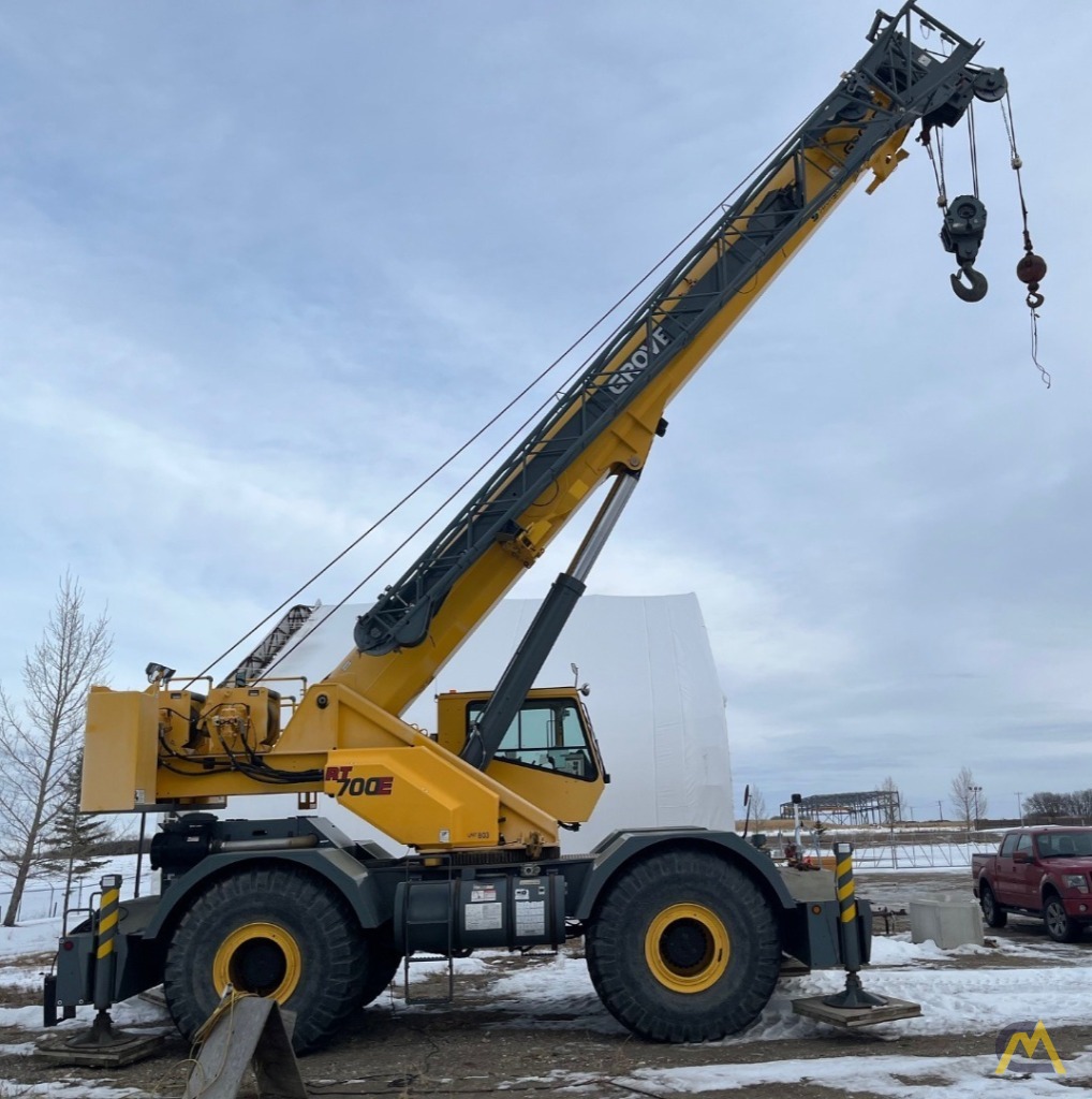 Grove RT700E 60-ton Rough Terrain Crane For Sale Hoists & Material ...